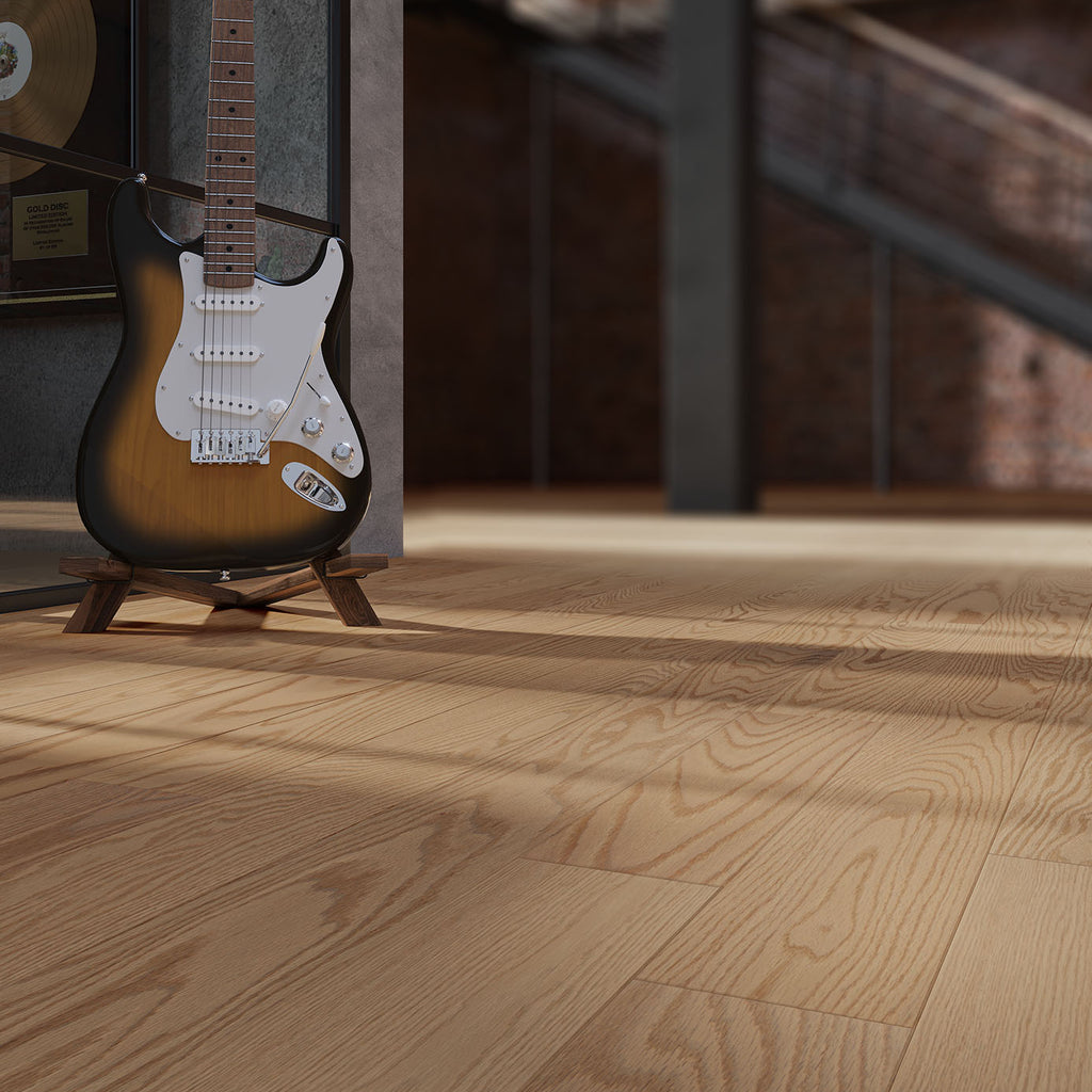 Hardwood: Preverco red oak