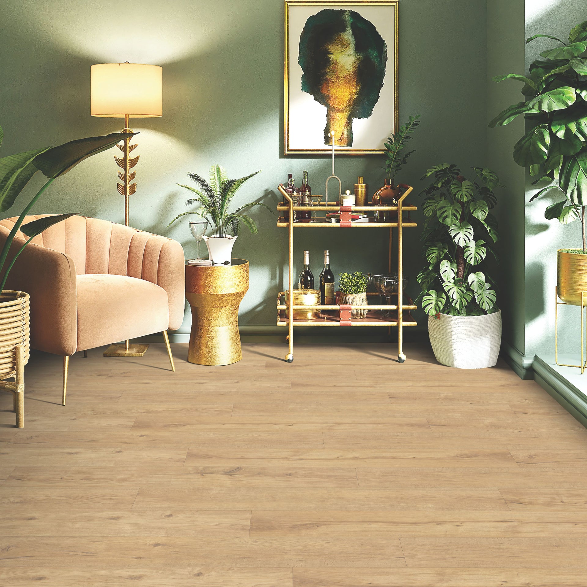 Plancher laminé Ballo embossé AC4 mat | Flordeco