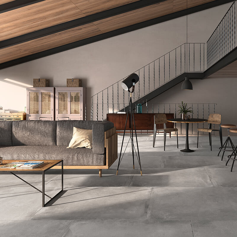 Porcelaine / Tuiles de grands formats Argenta Powder